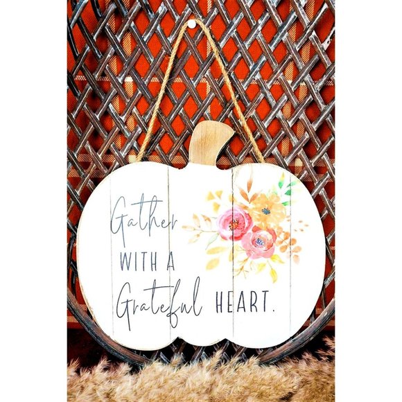 Young's Inc. | Holiday | Gather With A Grateful Heart Fall Autumn ...